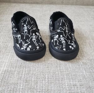 Vans | Shoes | Nwot Vans Skeleton Slips Ons | Poshmark